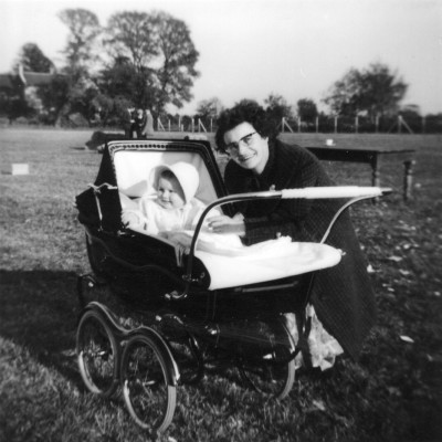 Lady with pram | Bottesford Living History