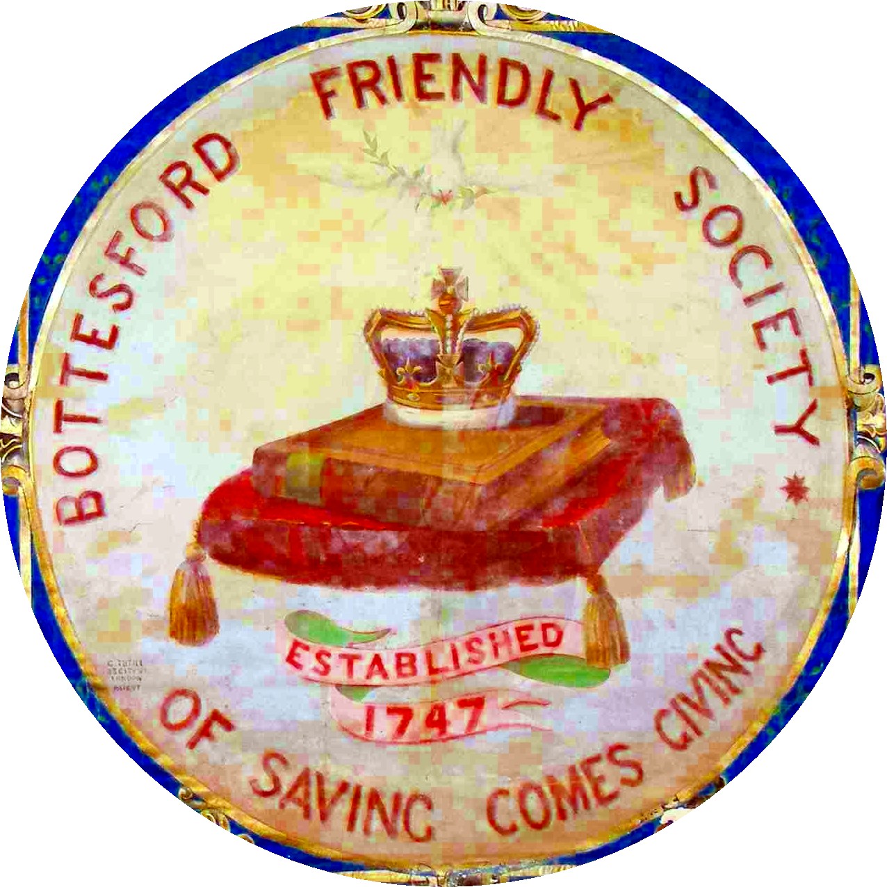 The Banner of the Bottesford Friendly Society | Friendly Societies ...