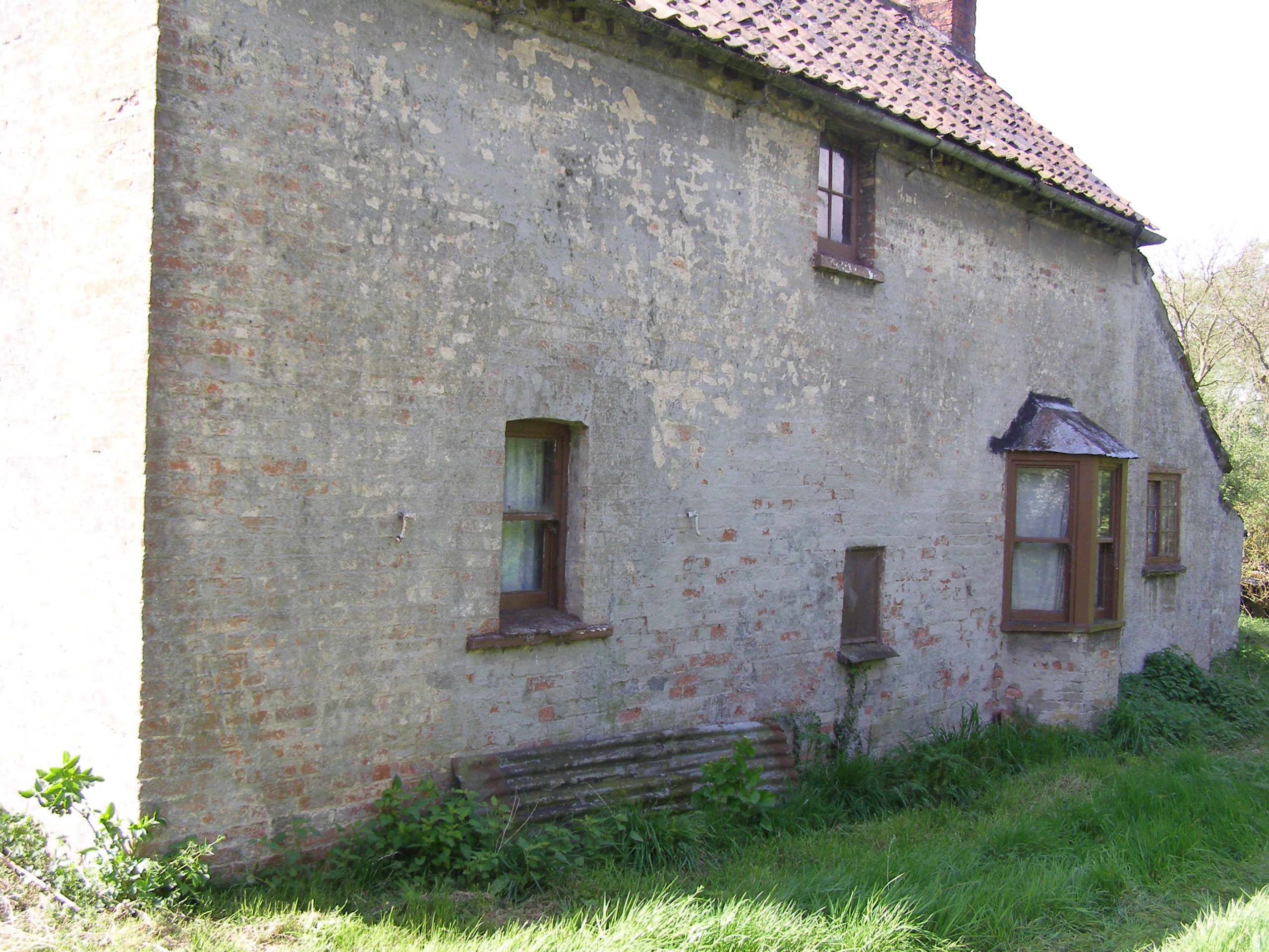 A view of the rear of the Lock House cottage | Bottesford Living History